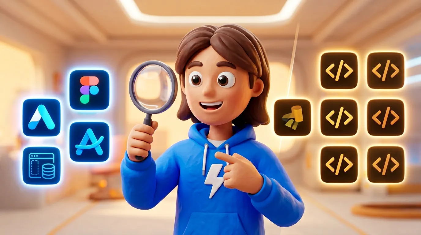 The ten vibe coding tools split into two categories — full-stack app builders versus AI code assistants