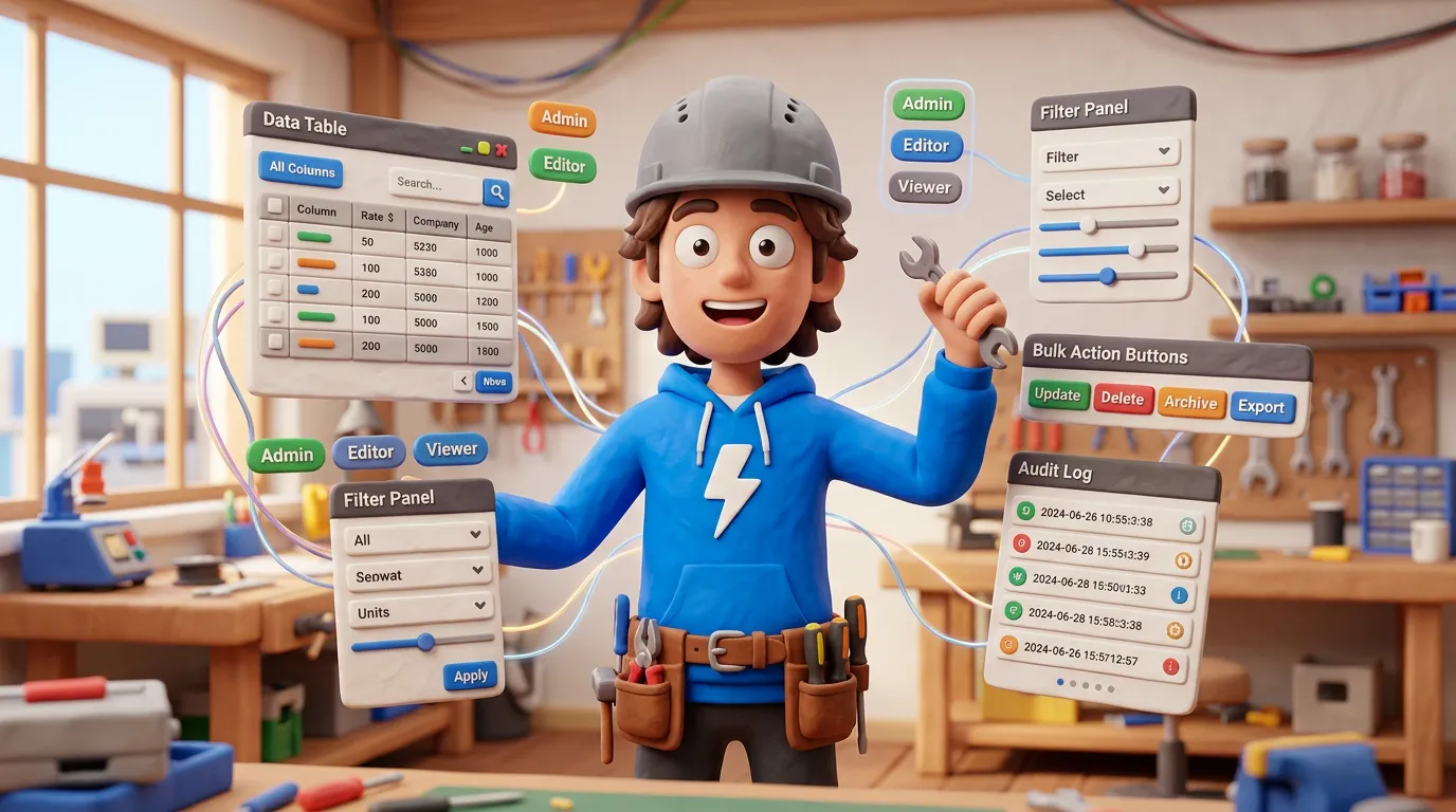 How to Build an Admin Panel Without Code (2026 Guide) | Blink Blog