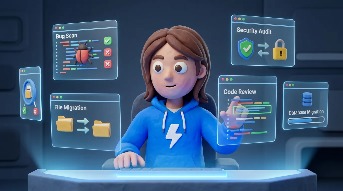 Claude Code dynamic workflows — multiple subagents running simultaneously on different tasks