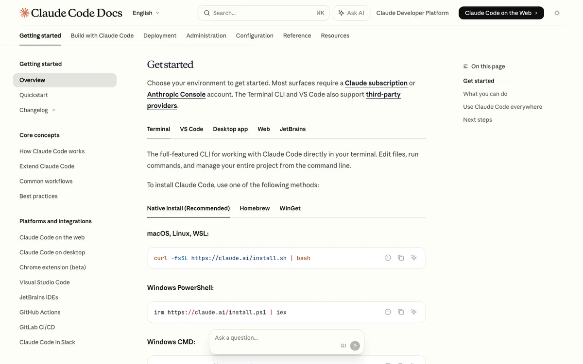 Entwickler konfiguriert MCP-Server in seinem Terminal — Claude Code wird mit externen Tools verbunden