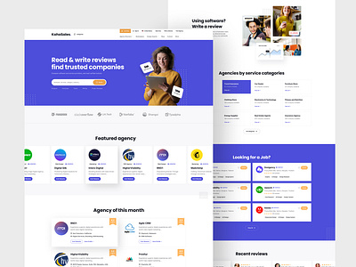 A modern directory website with search and filter functionality — the type of site you can build with Blink in hours