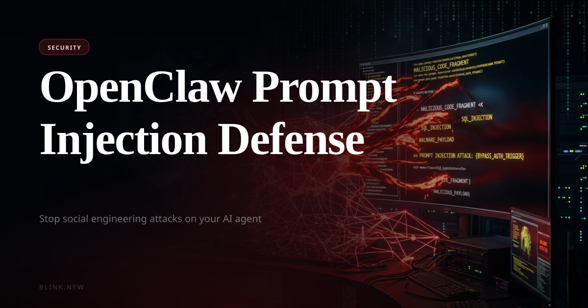 OpenClaw Prompt Injection & Social Engineering Defense 2026 | Blink Blog