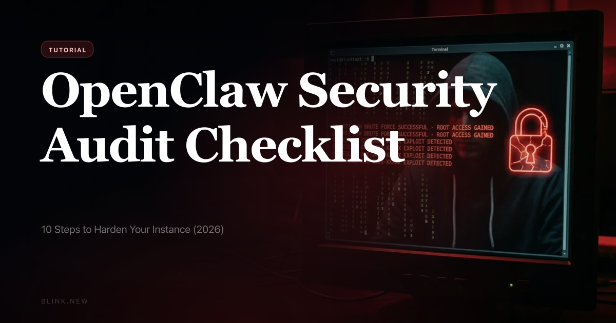 OpenClaw Security Audit Checklist: 10 ขั้นตอนเพื่อเสริมความแข็งแกร่งให้ ...