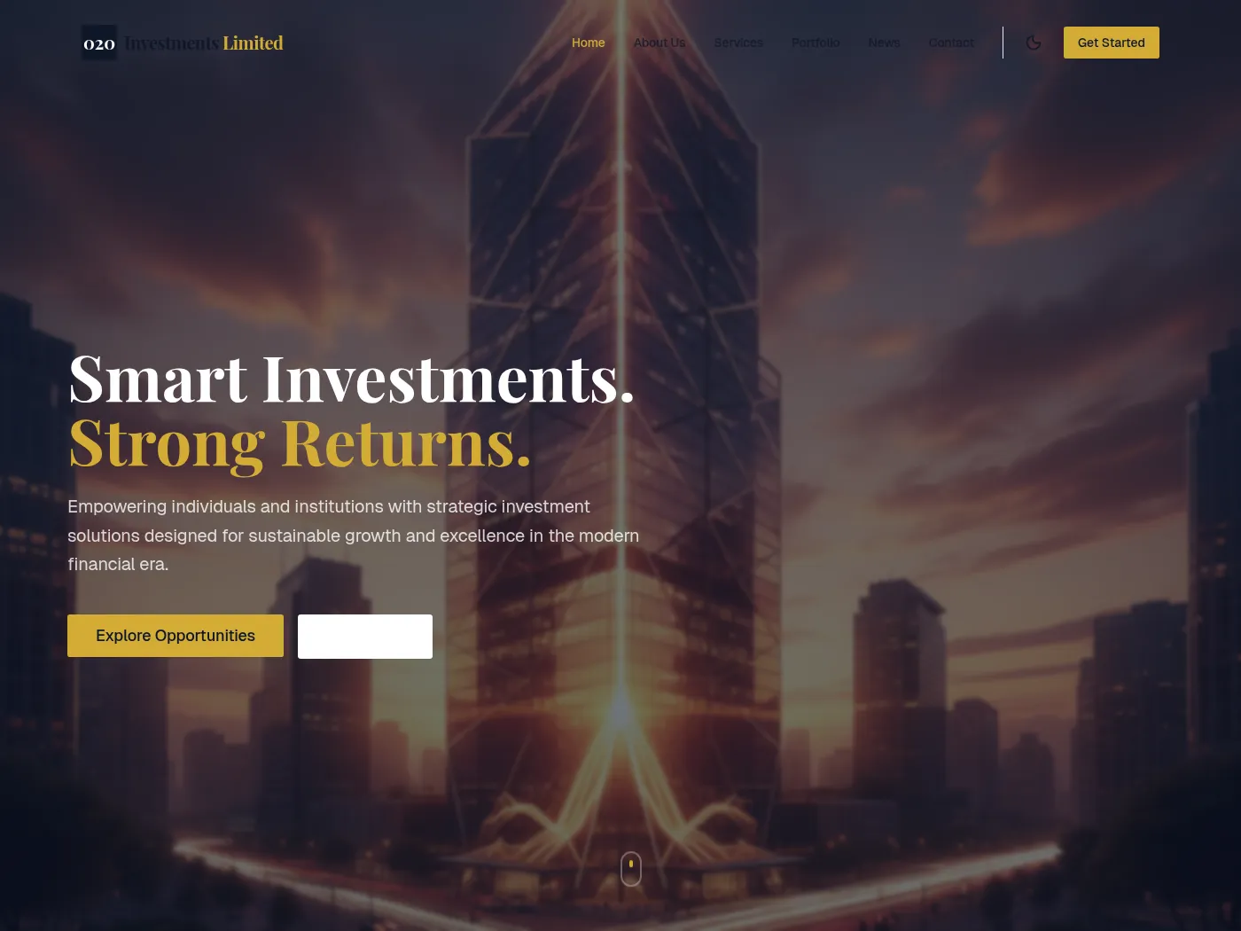 020 Investments Modern Site