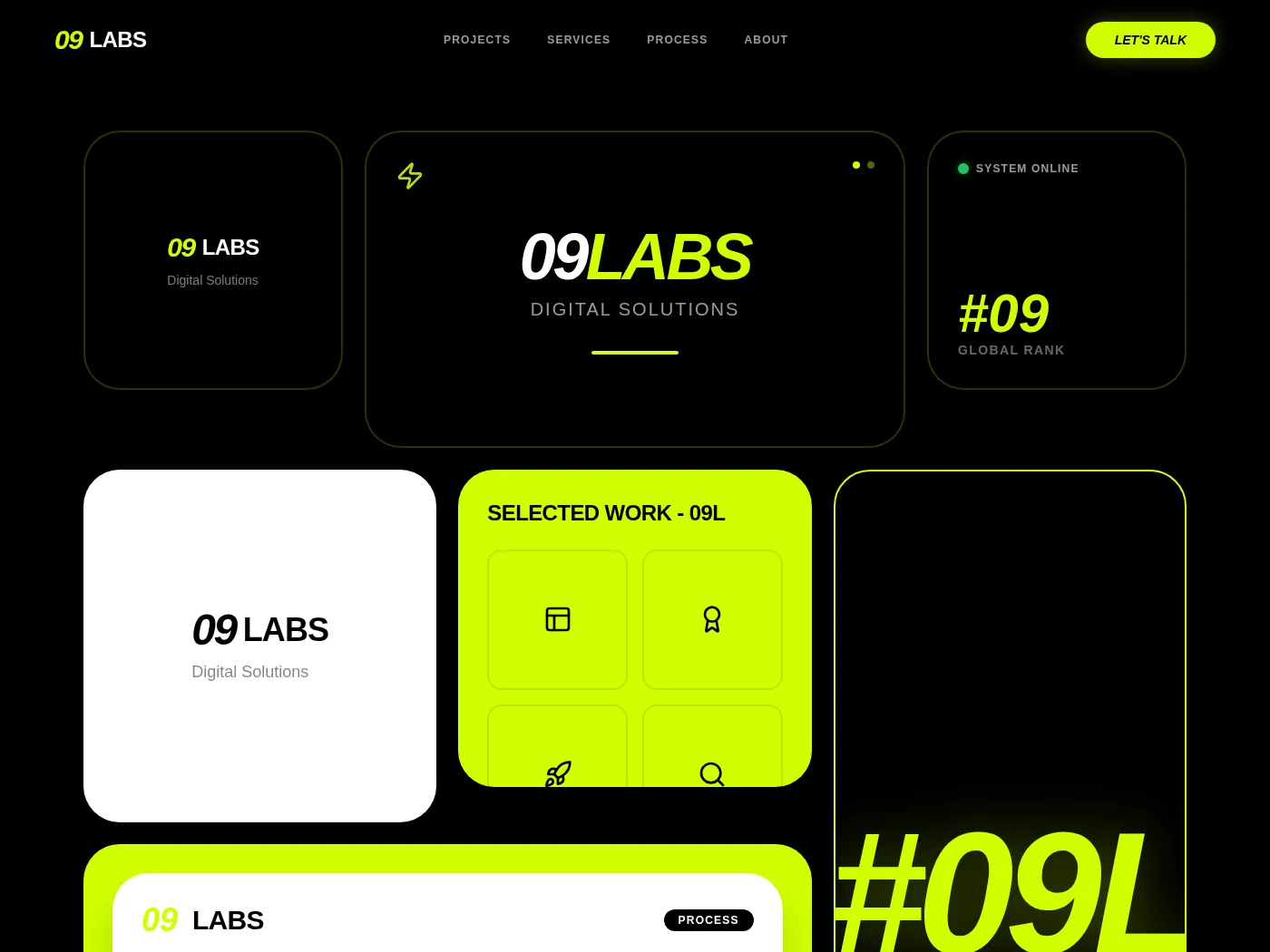 09Labs Agency Clone
