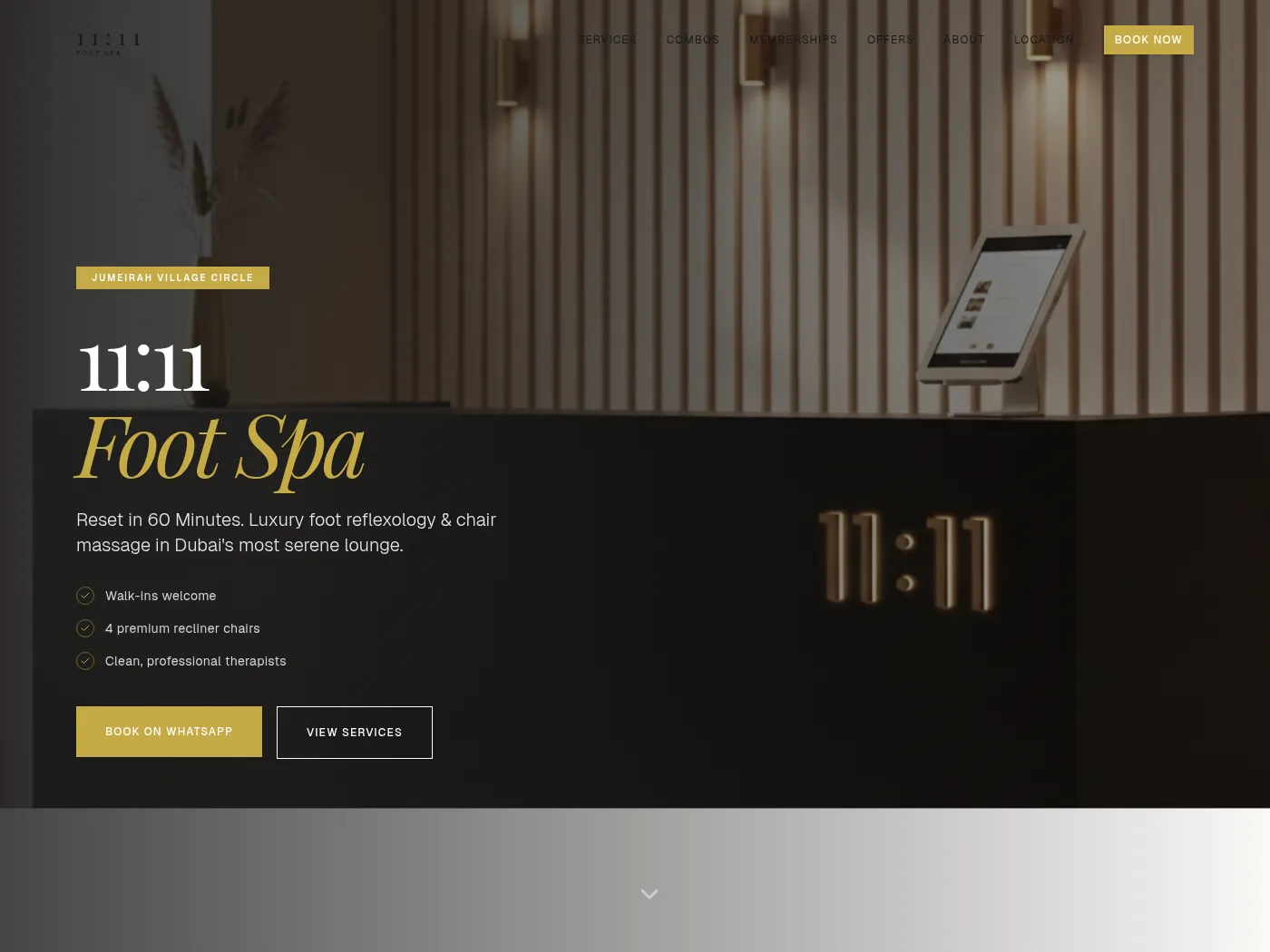 11:11 Spa Landing
