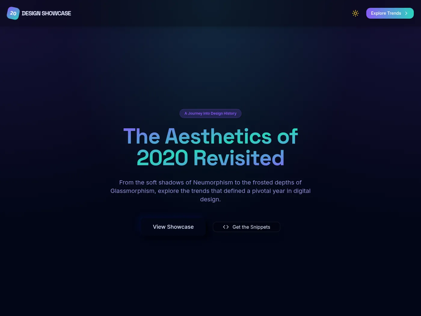 2020 Design Showcase