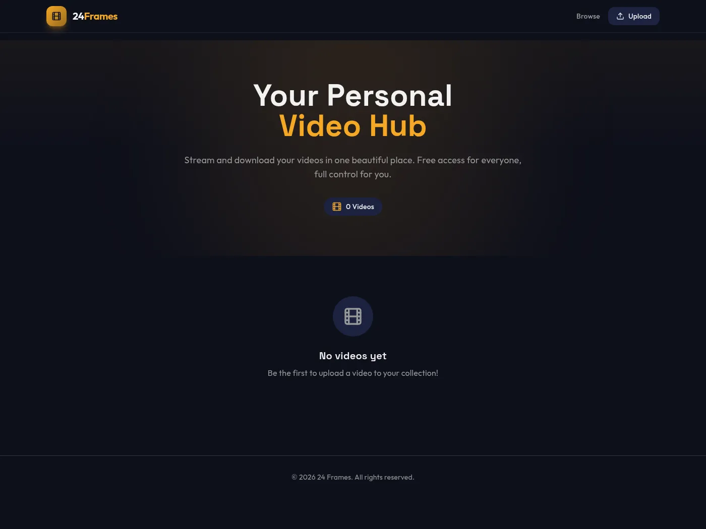 24 Frames Video Hub