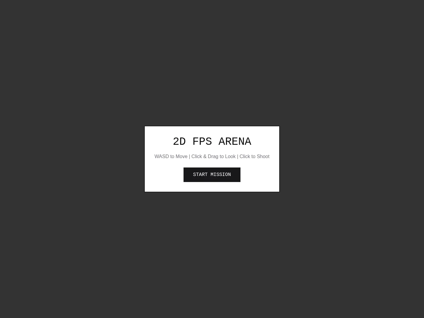 2D FPS Arena