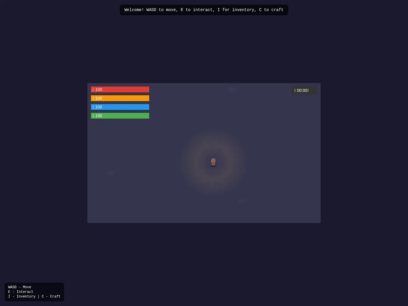 WildSurvive: 2D Explorer