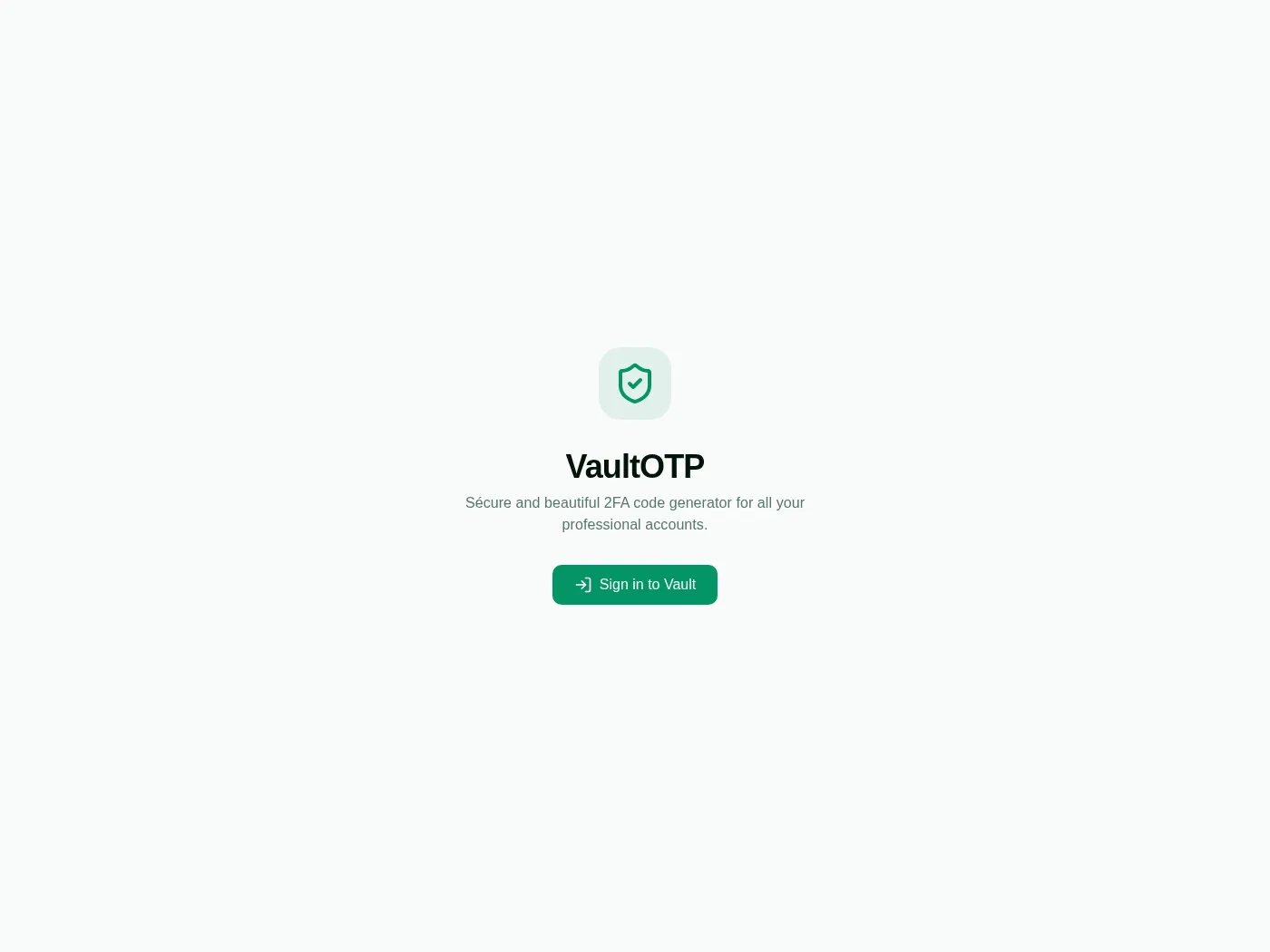 2FA Code Generator