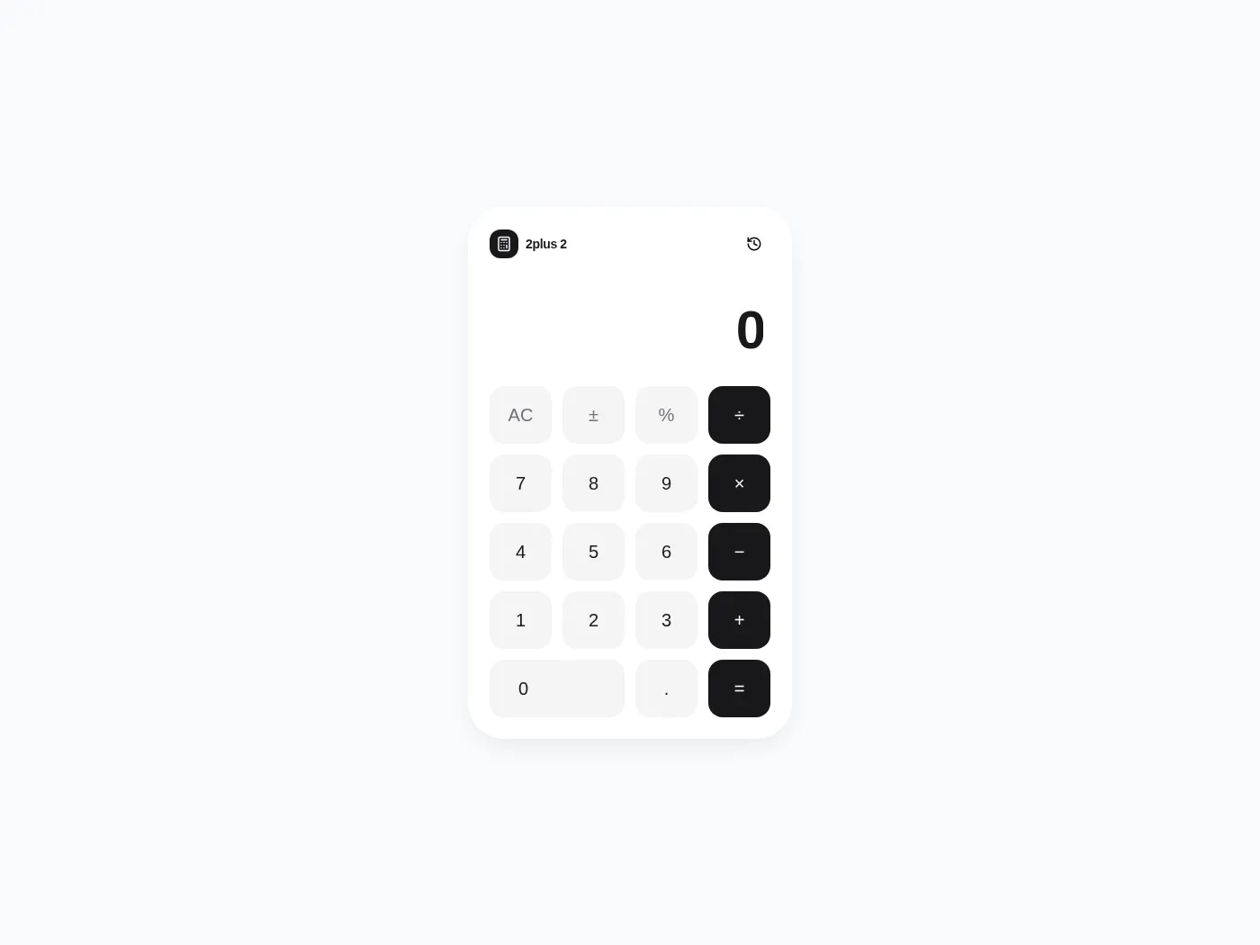 2plus 2 Calculator