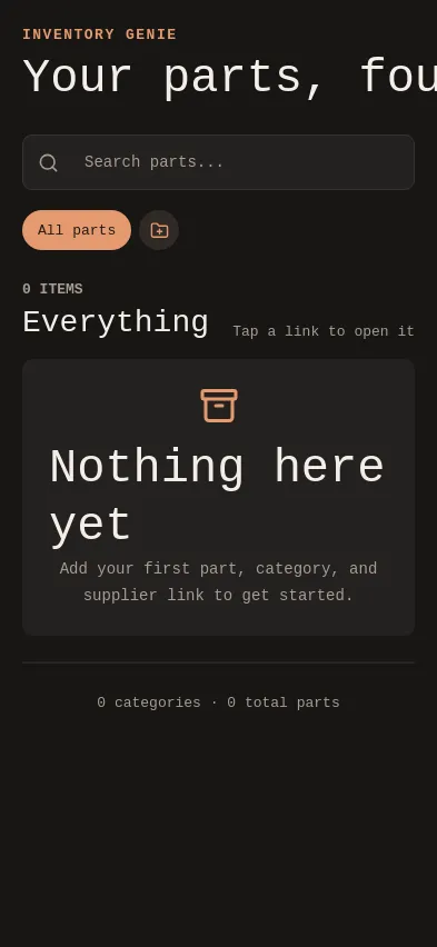 Inventory Genie