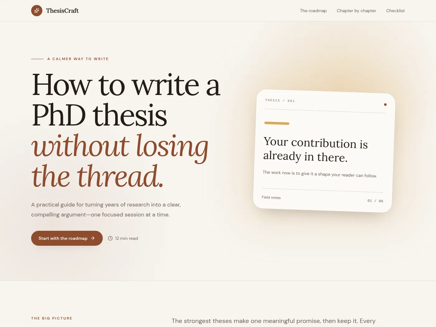 ThesisCraft