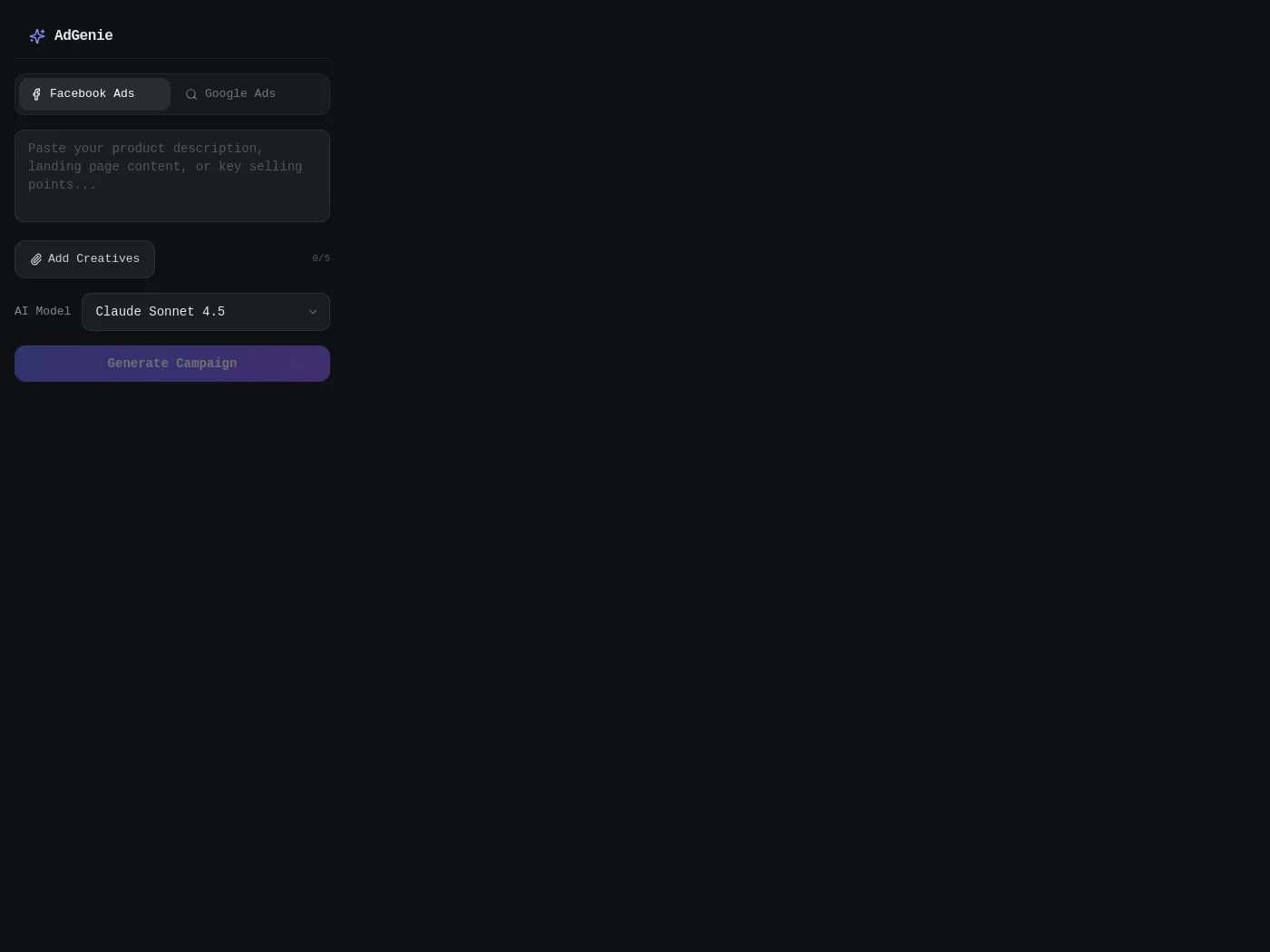 AdGenie Extension