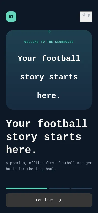 Elite Soccer Manager