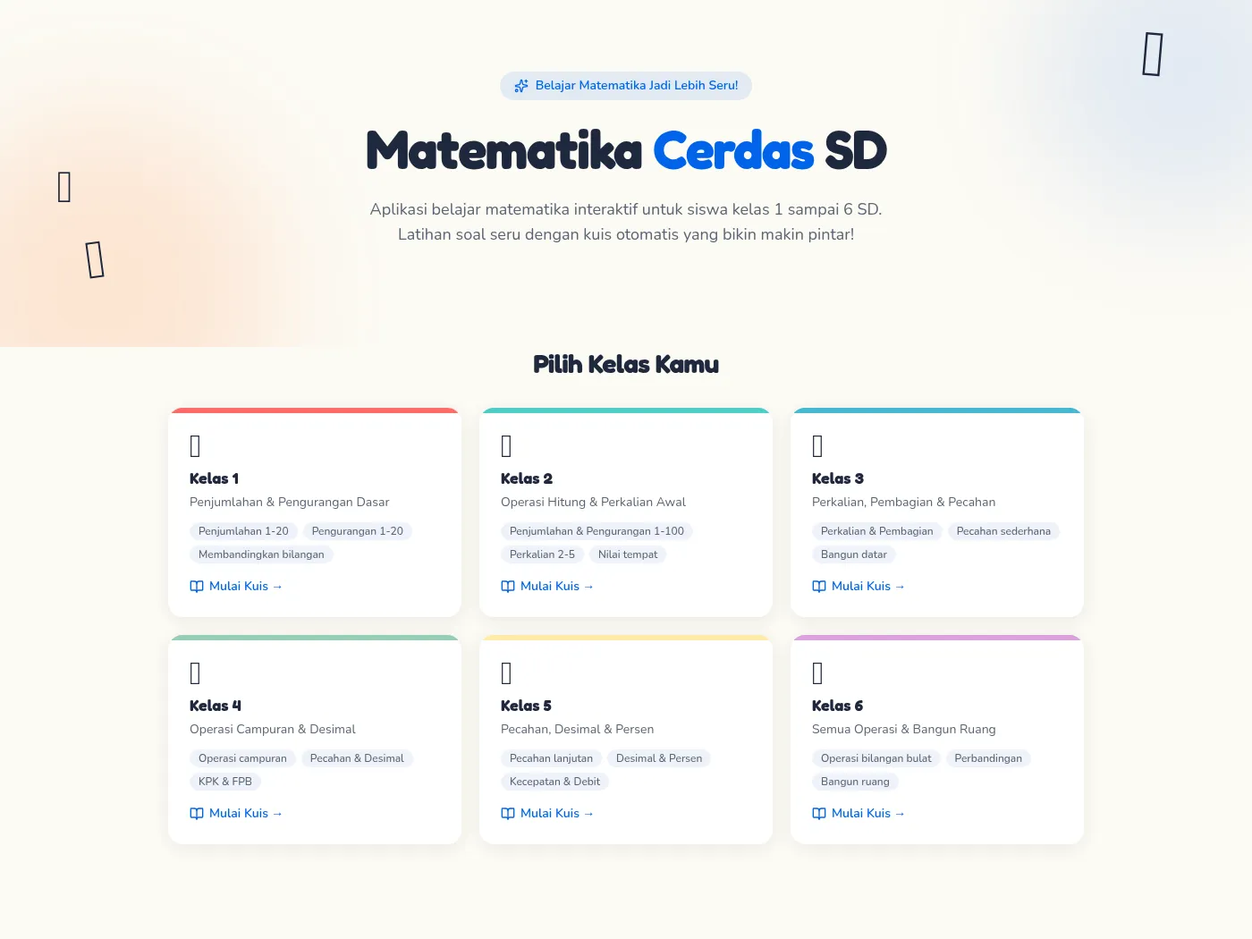 Matematika Cerdas SD