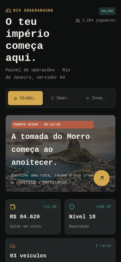 Rio Underground MMORPG