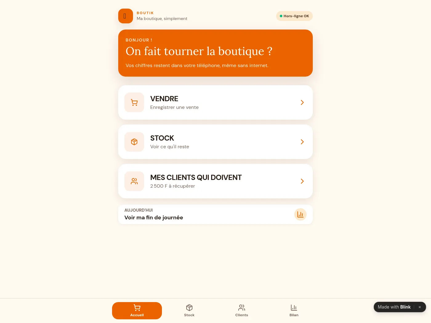 BOUTIK Gestion Boutique Afrique