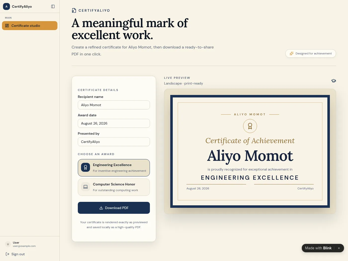 CertifyAliyo
