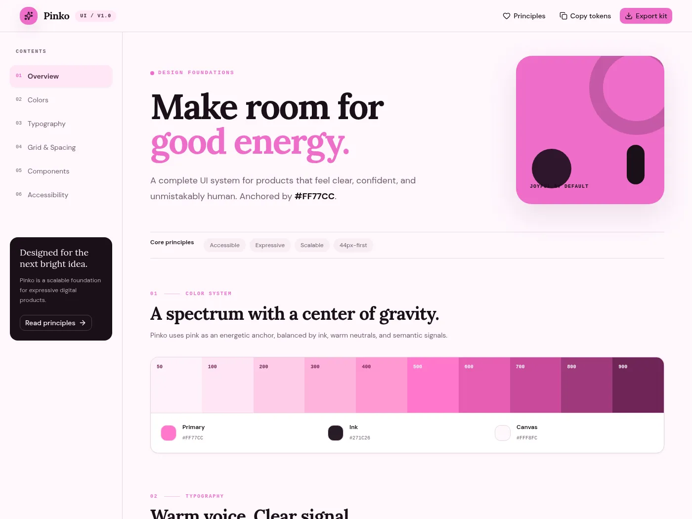 PDF Design System Kit