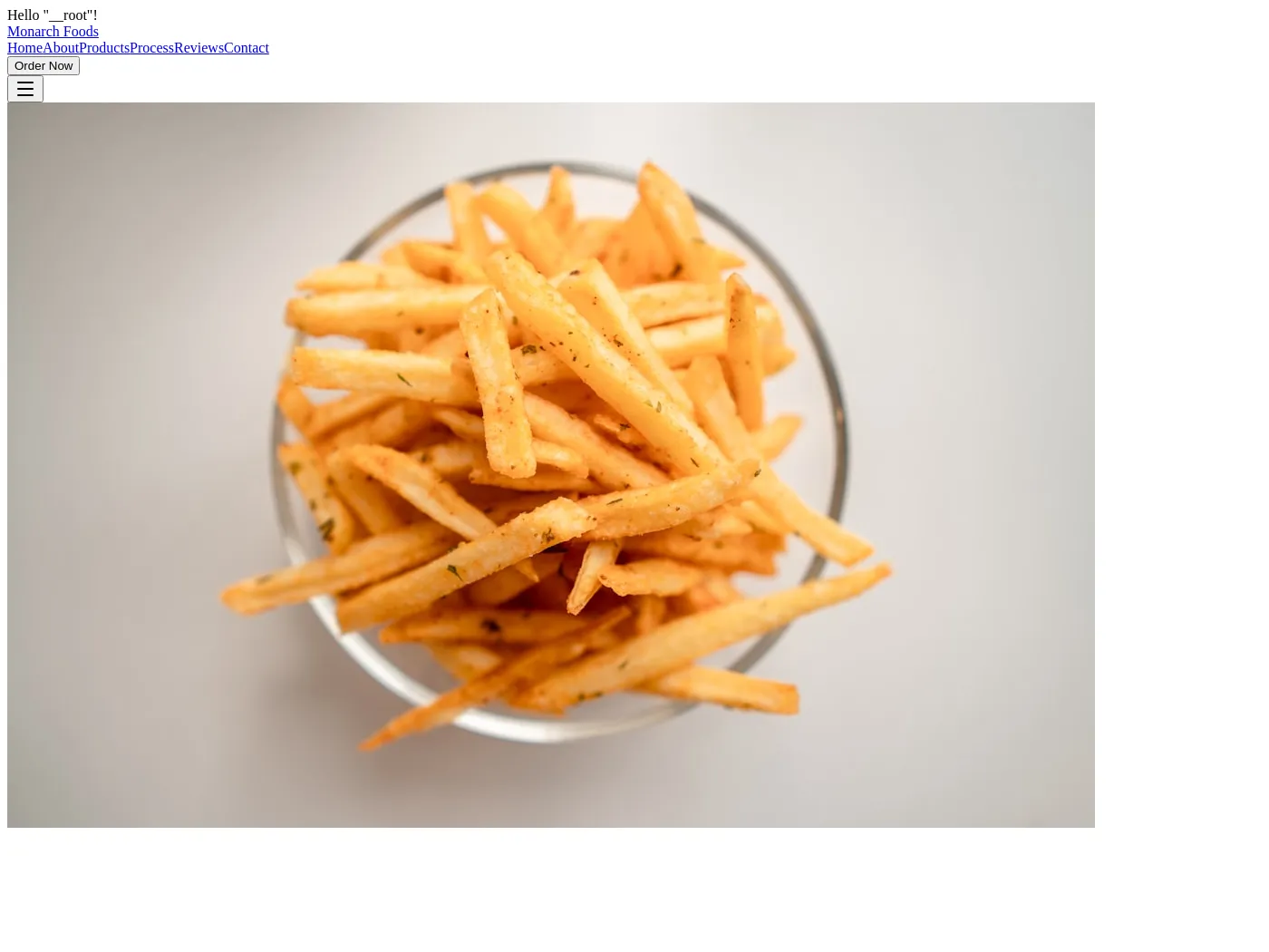Monarch Foods Website