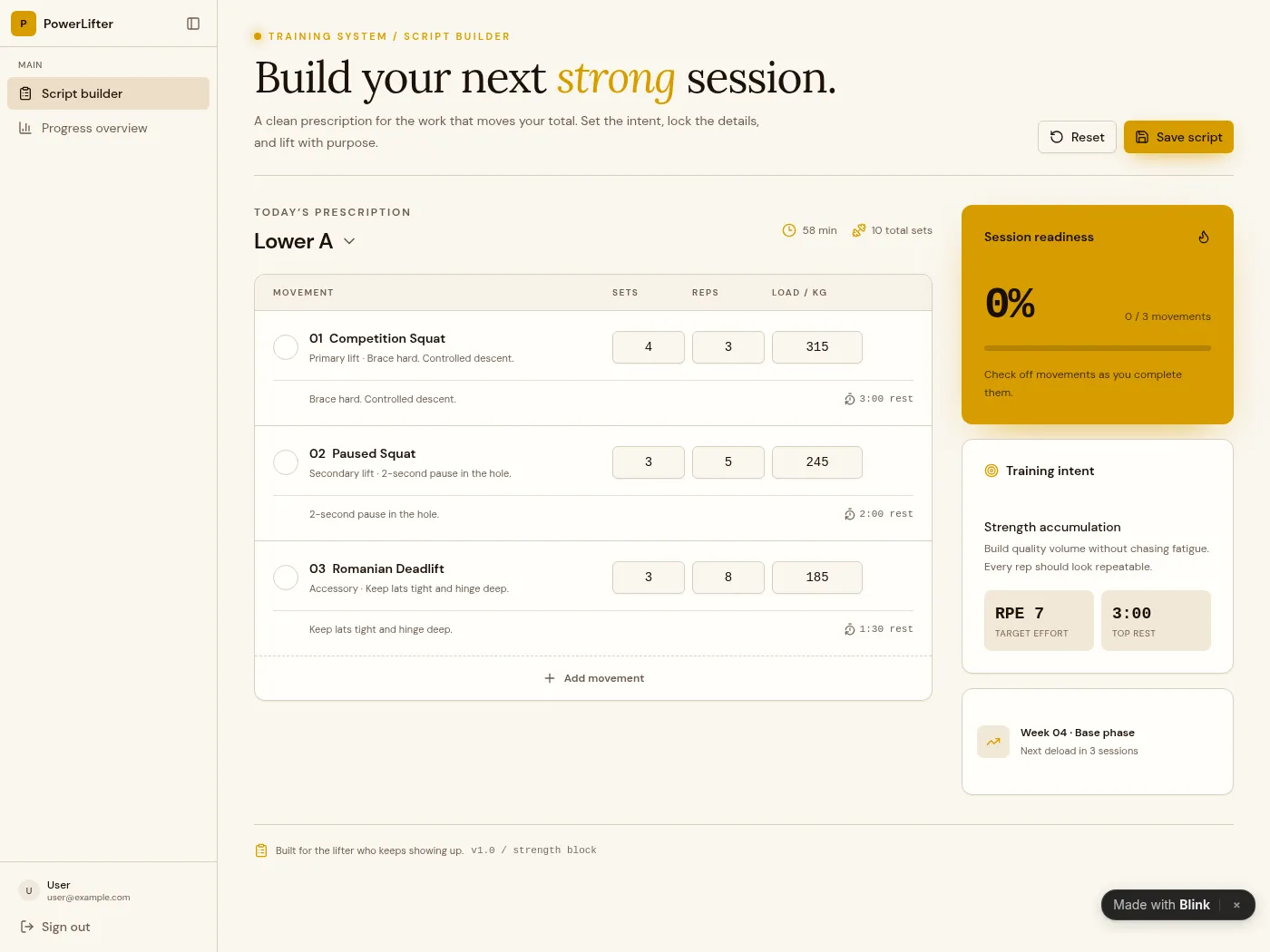 PowerLifter Script Hub