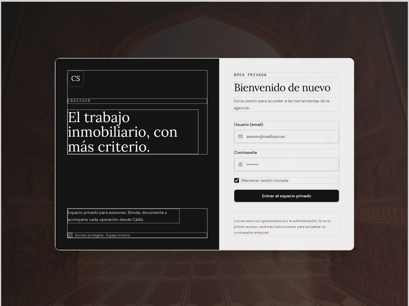 CádizSur Advisor Hub