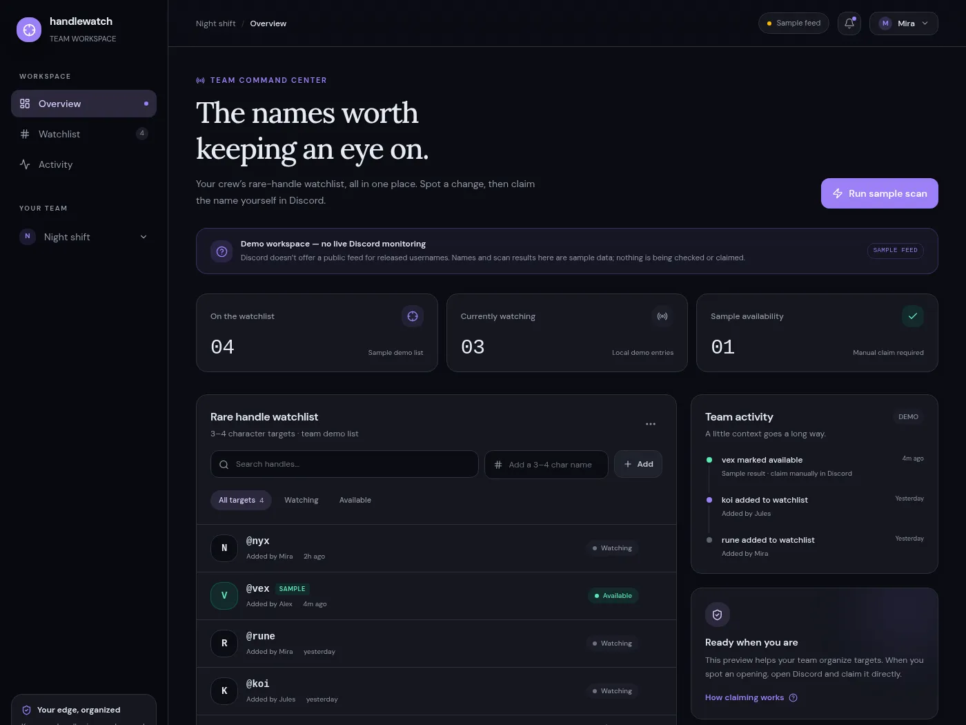 Username Sniper Pro