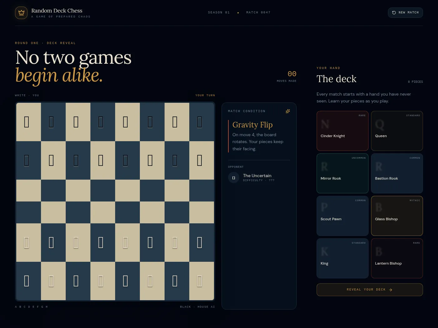 Random Deck Chess