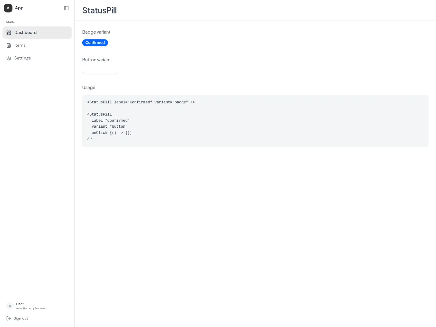 ToggleButton & Badge UI