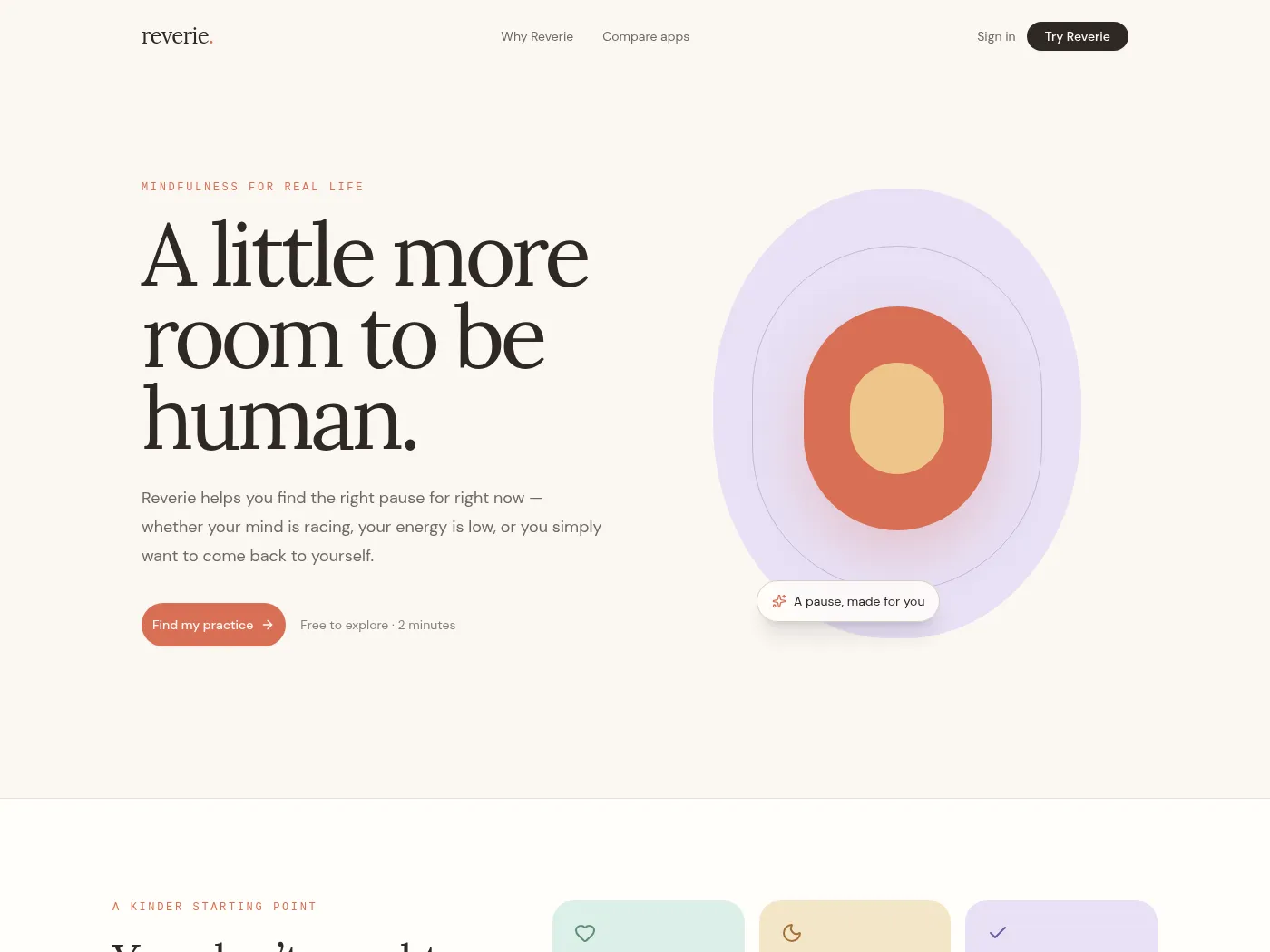 Reverie Mindfulness Platform