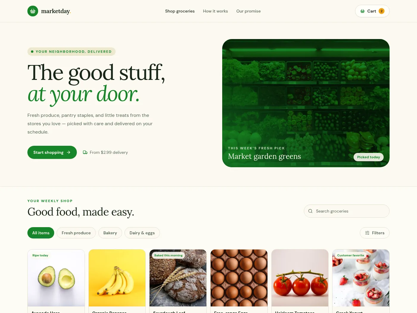 Supermart Delivery App