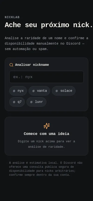 Discord Nick Sniper