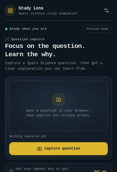 Sparx Science Solver Extension