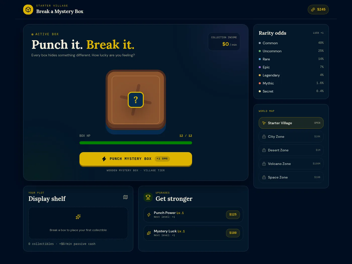 Break a Mystery Box