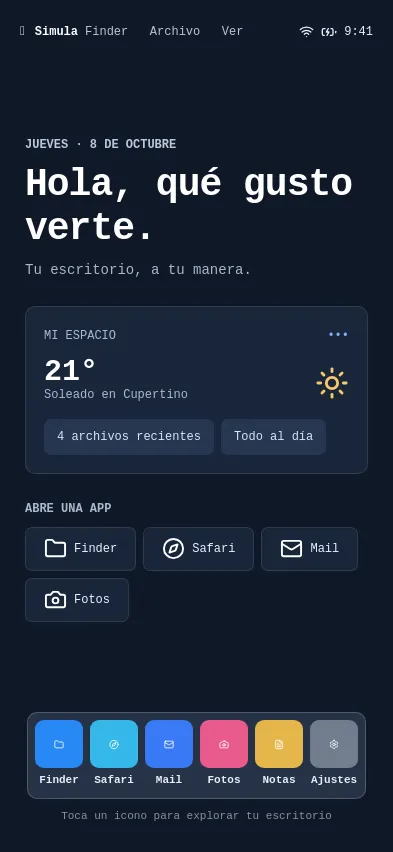 Simula Mac iOS
