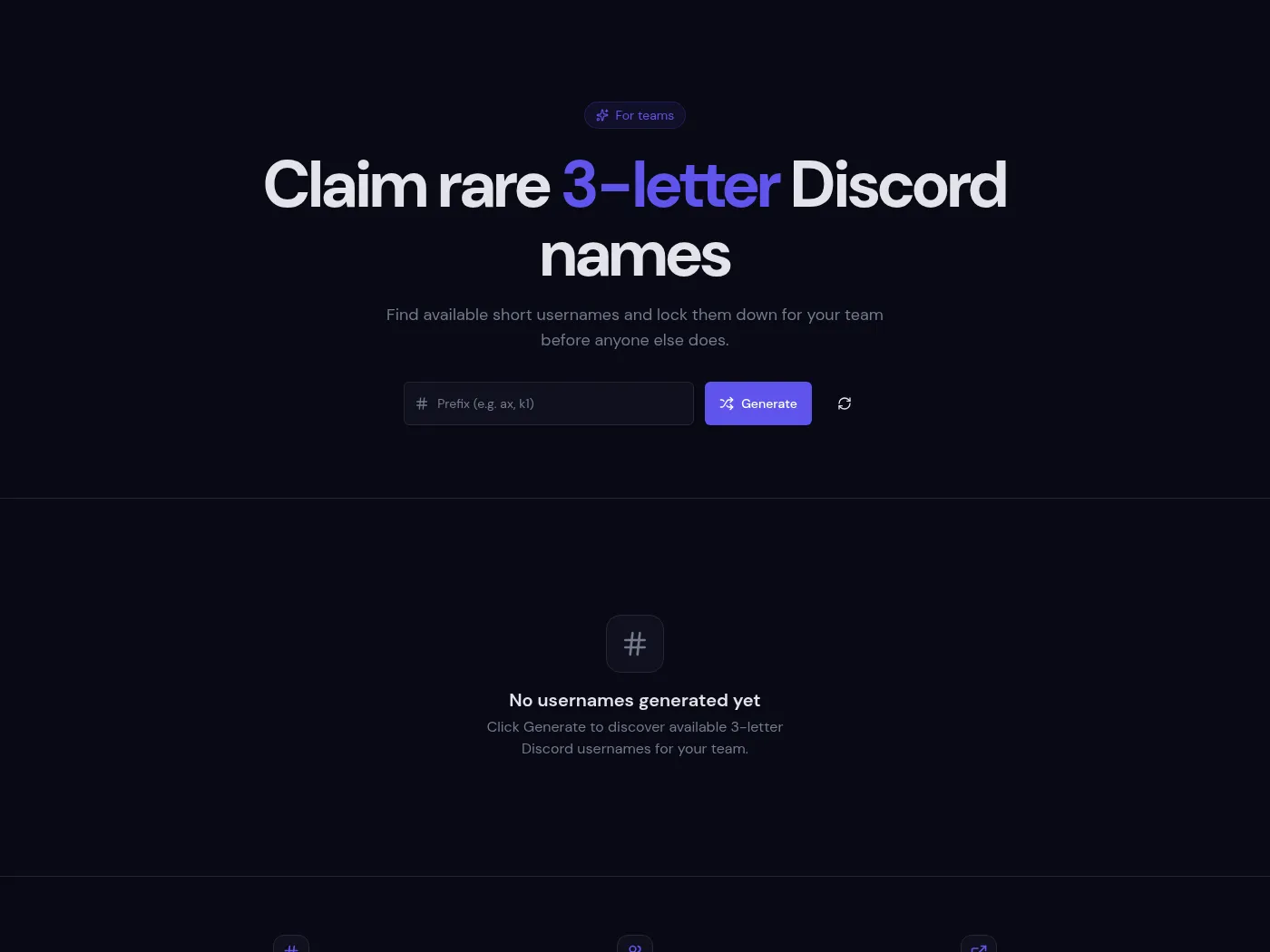 Discord Name Finder
