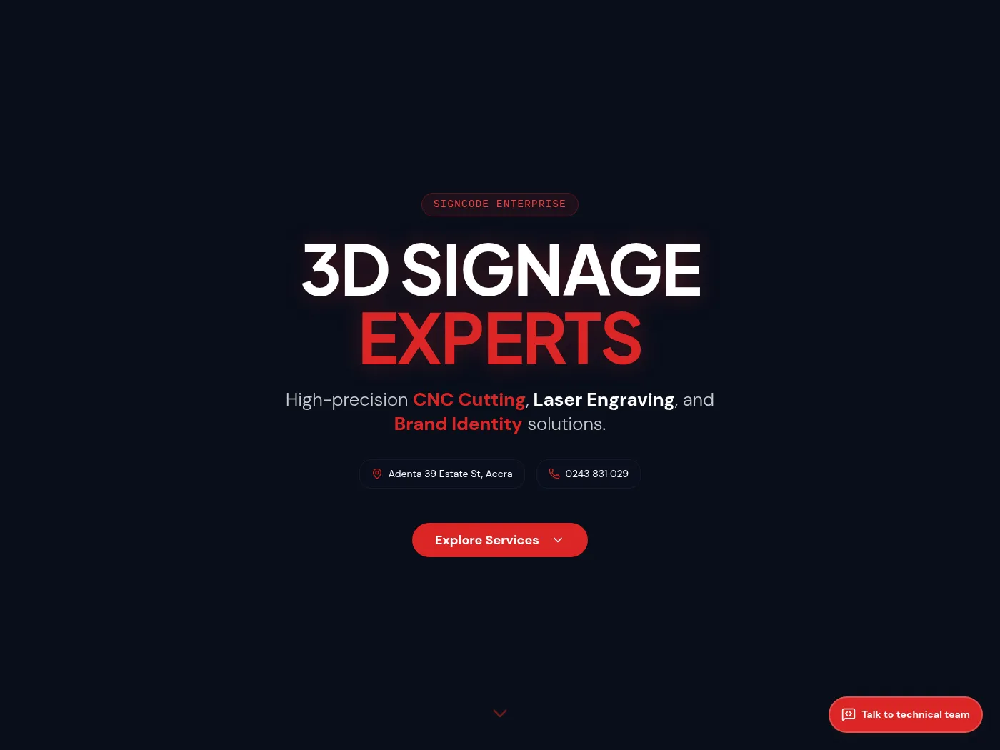 3D Info Sphere Site