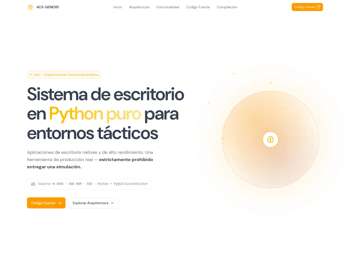 ACS-GENESIS Desktop Suite