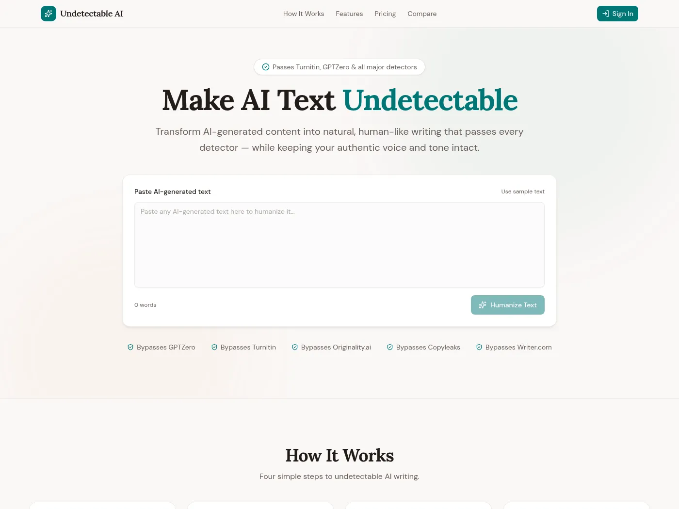 Undetectable AI Writer
