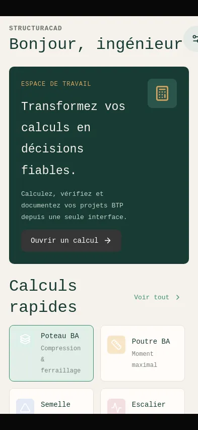StructuraCAD Mobile