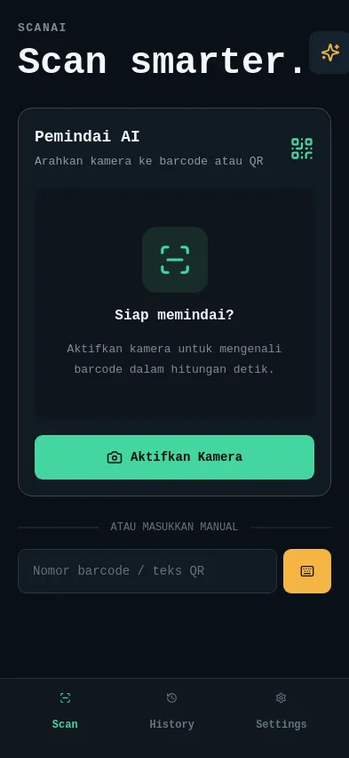 ScanAI Barcode Genius
