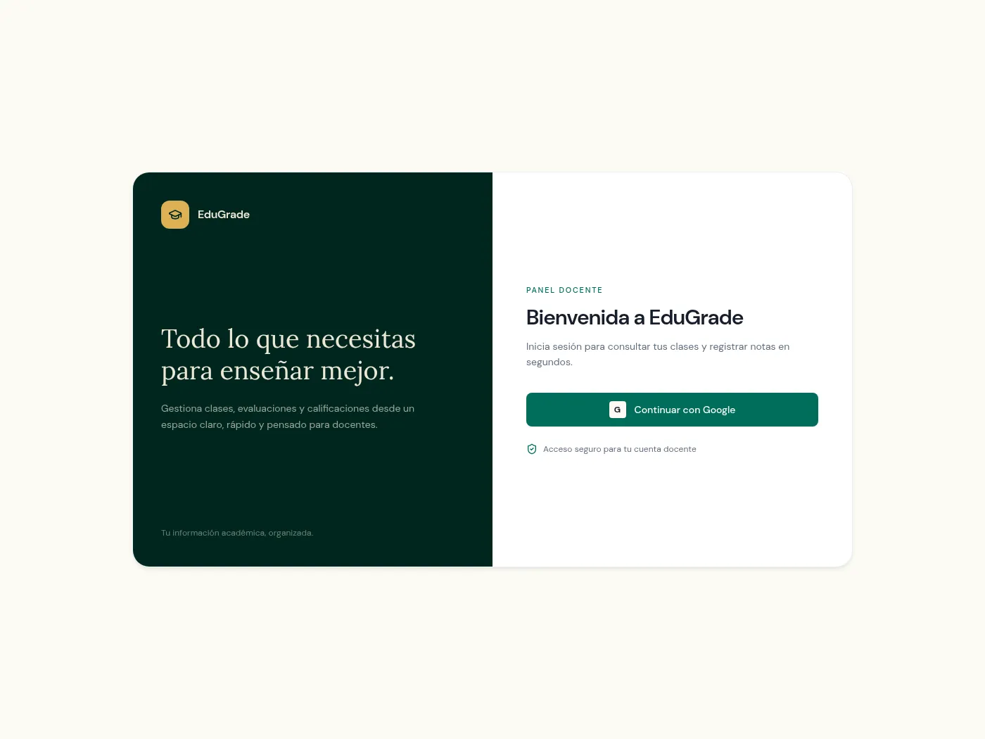 EduGrade Dashboard