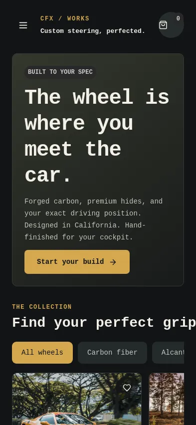 Carbon Fiber Wheel App