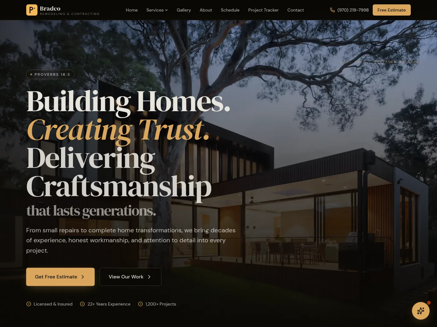 Bradco Luxury Remodeling Site