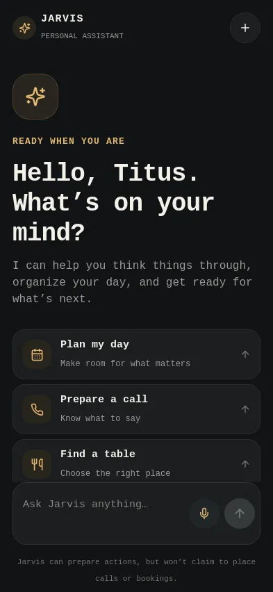 Jarvis AI Assistant