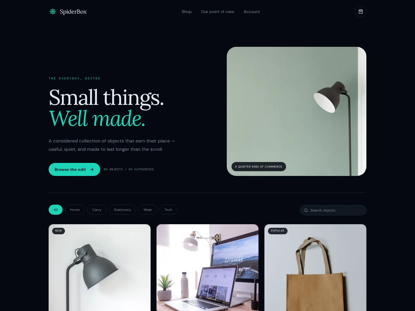 SpiderBox Commerce Suite
