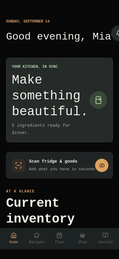 Smart Kitchen Companion