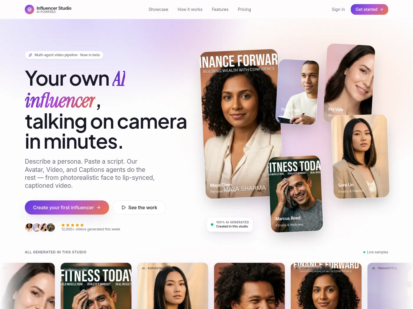 AI Influencer Studio